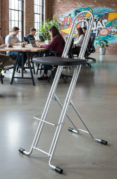 Adjustable Height Folding Chair for Home & Work – Plateau Chair