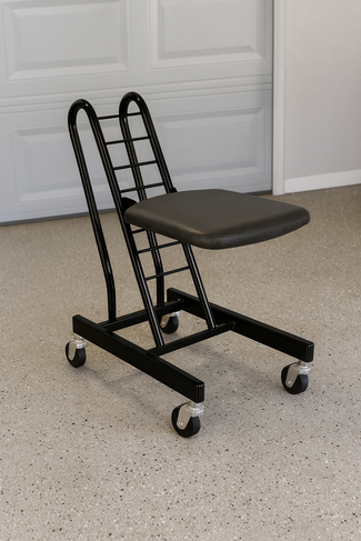 Adjustable Height Rolling Work Chair - PRO-Motion – Plateau Chair